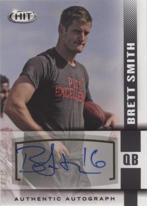 2014 SAGE Hit - Autographs Brett Smith #A16 Black (AU, RC) for sale ...