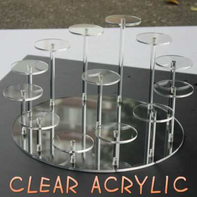 Acrylic Removable Stand Model Toy Display Transparent Perspex Stands ...