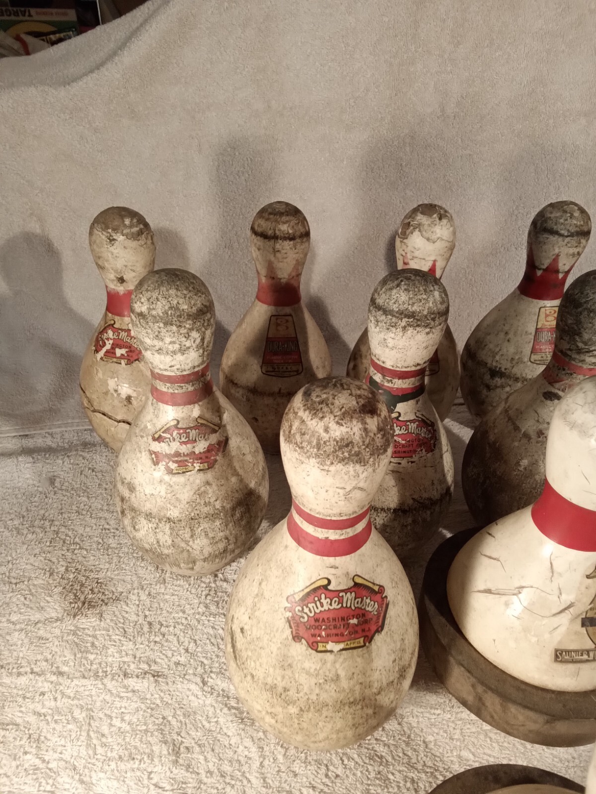 (10) Vintage Brunswick Red Crown/Saunders Wilhem/Strike Master Duck ...