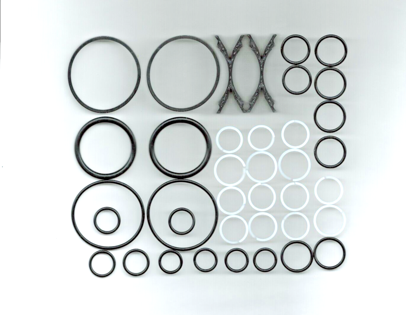 Mercedes Master ABC Suspension Valve Block PTFE Seal Rebuild Reseal Kit ...