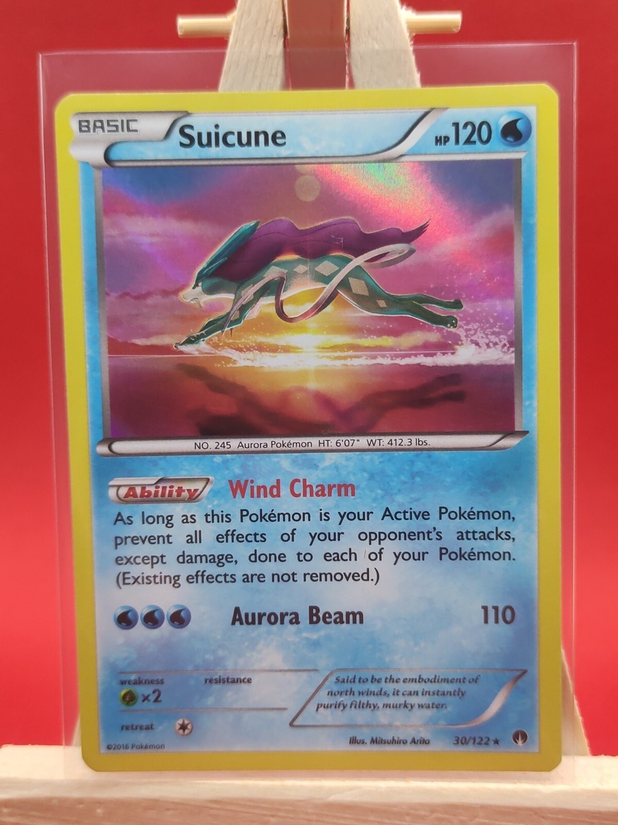 Pokemon Suicune Suicune BREAKpoint 30/122 Values MAVIN