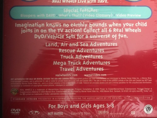 Real Wheels, High Speed Adventures (DVD 2004) with 1/64th Scale Race ...