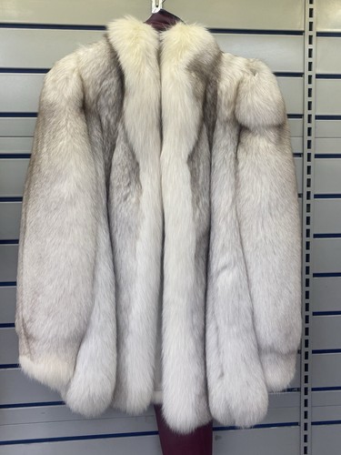 Custom Silver Fox Tip Coat Full Pelt Still In Great Condition Has Not ...