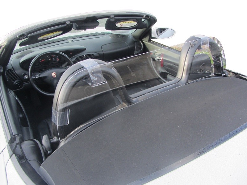 1997-2011 Porsche Boxster Cayman Windblox Windscreen Wind Deflector ...