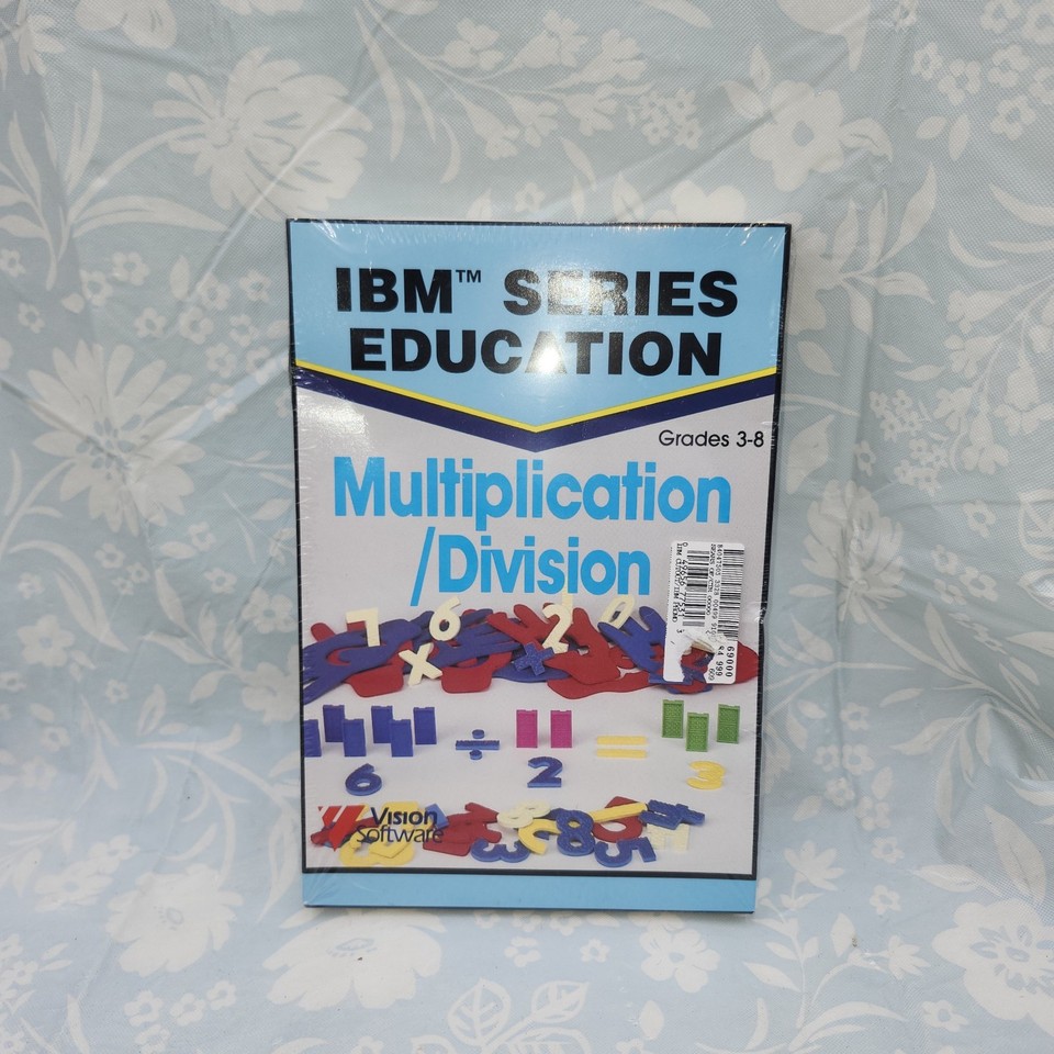 NEW Series Education Media IBM Math Kids learning Multiplication game ...