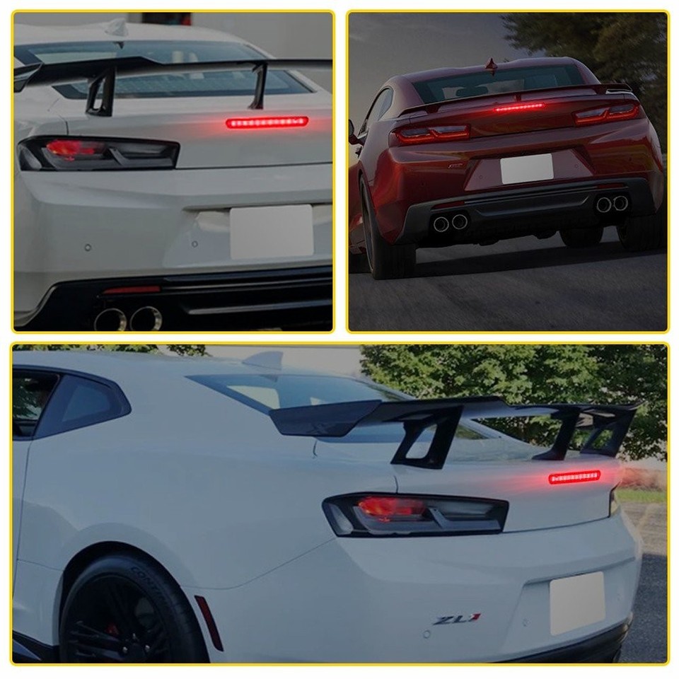 Red LED Trunk Lid Third Brake Light For Chevy Camaro 2016-2024 84484034 ...