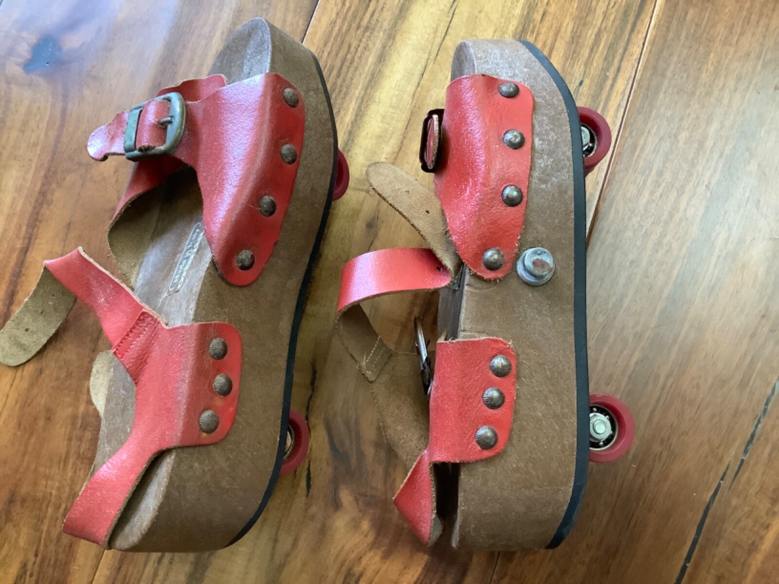 Omnia’C Red Pop Out Convertible Sandal Skate Made in … - Gem