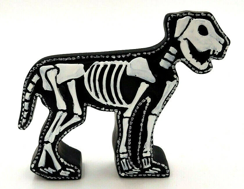 Halloween Dog Skeleton Drawing