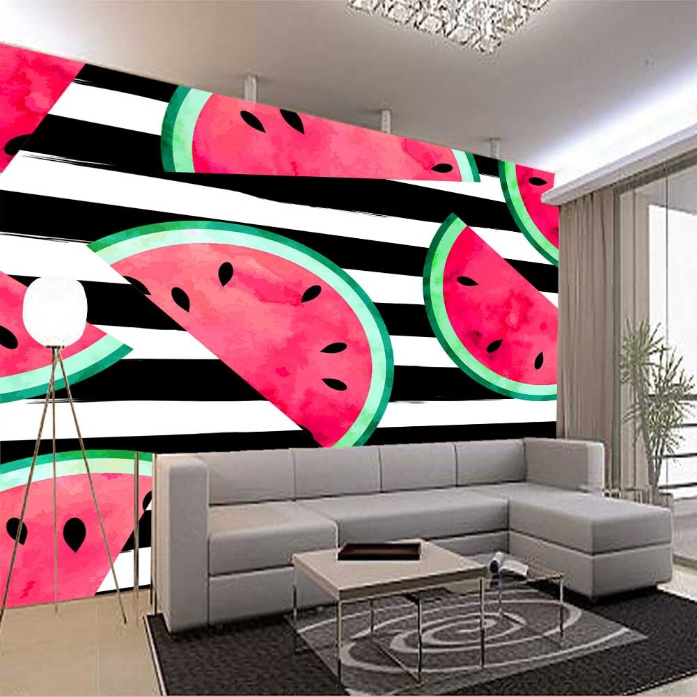 Sweet Watermelon Full Wall Mural Photo Wallpaper Printing 3D Decor Kid ...