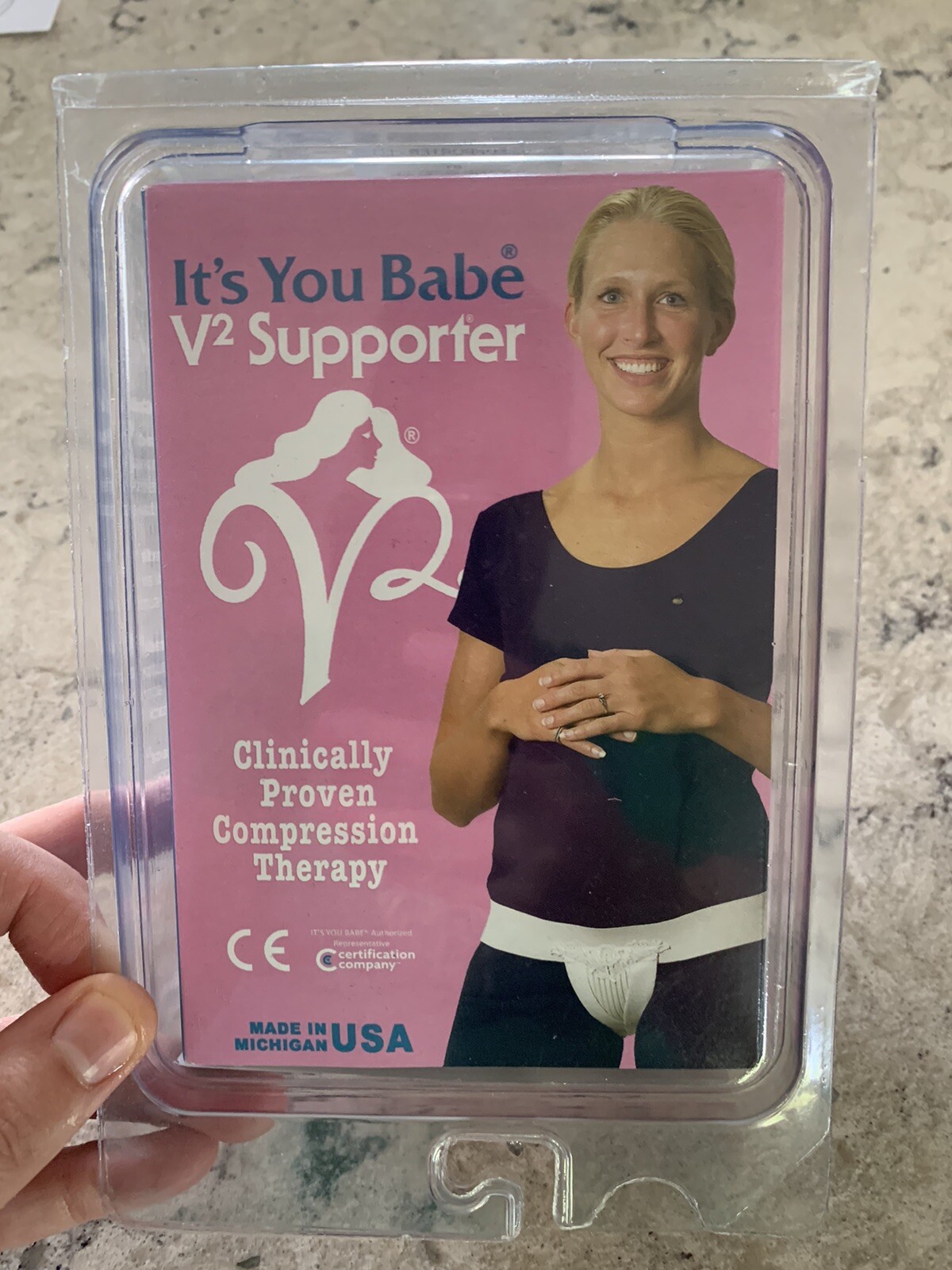 V2 Supporter by It's You Babe Compression Therapy Vulvar Varicosities Support SM 797734989625 | eBay