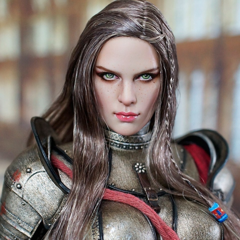 Custom art doll repaint head 1/6 Action figure head sculpt OOAK dolls ...