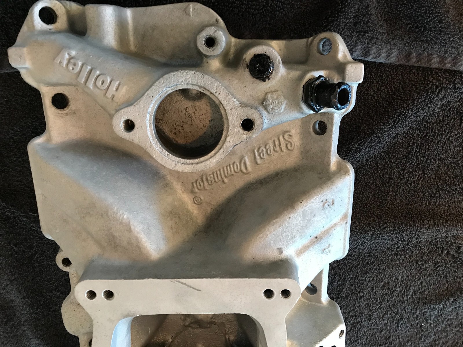 GM Performance 10185063 Chevy Zz4 EGR Intake Manifold SBC 350 for sale ...