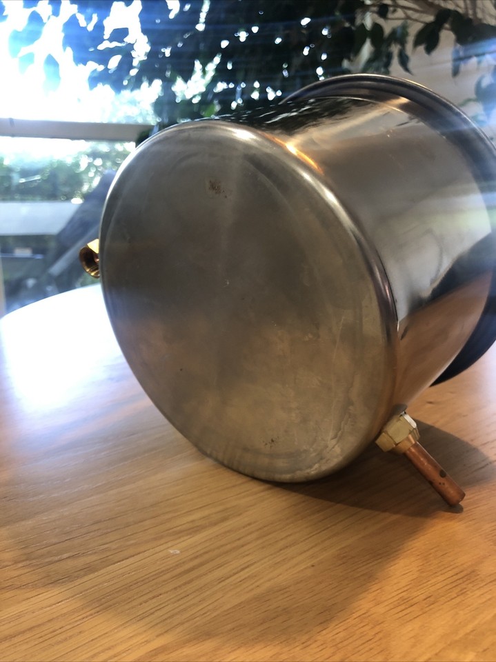 Stainless Steel Copper Condensing Coil Bucket Condenser 7.5" Wide | eBay