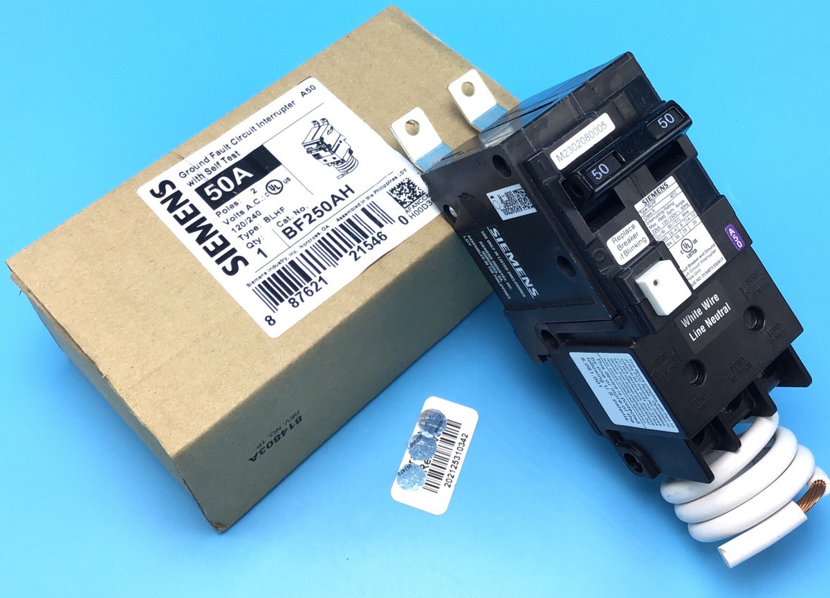 50 Amp Gfci Breaker For Hot Tub