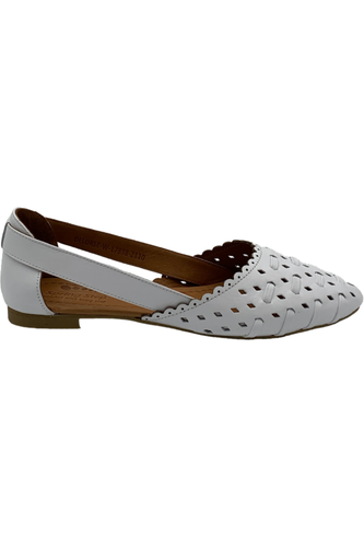 Spring Step Leather Pointy Toe Flats Delorse White | eBay