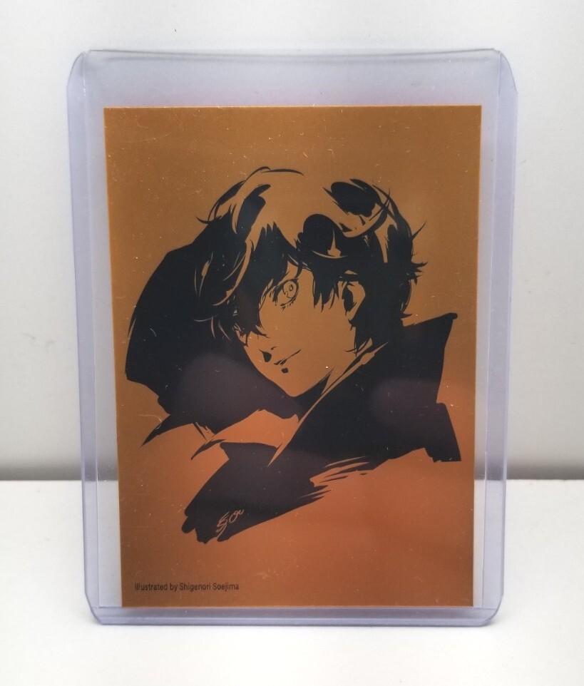 Persona 5 Royal P5R Gold Foil Joker Card - RARE Preorder Bonus *FREE ...