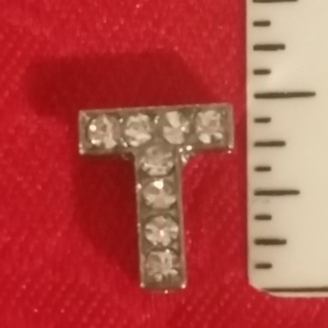 8MM RHINESTONE SLIDE LETTERS - A - Z - U CHOOSE - BRACELETS - JEWELRY ...