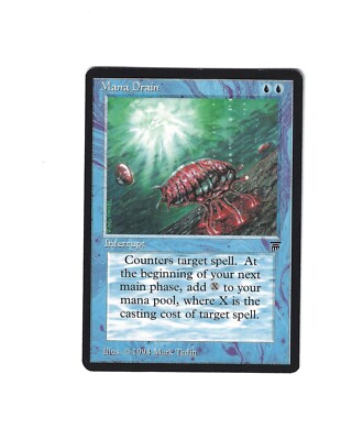 MAGIC THE GATHERING MTG LEGENDS MANA DRAIN | eBay
