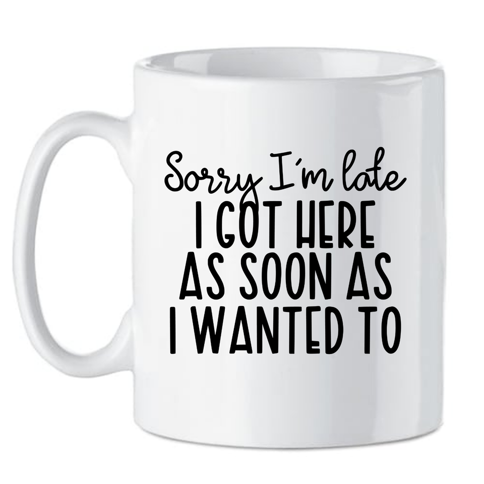 Hilarious Funny Office Quotes Custom Mug Cup Funky Novelty Perfect Gift ...