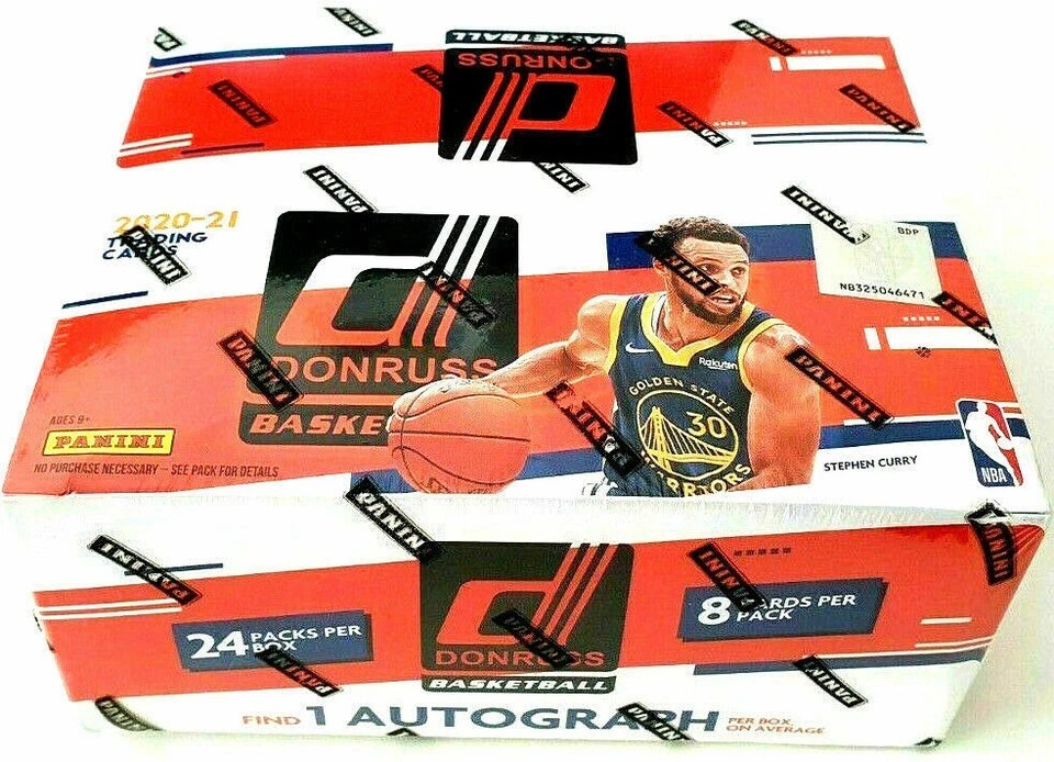 2020 2021 PANINI DONRUSS NBA BASKETBALL CARDS SEALED RETAIL BOX 24 ...