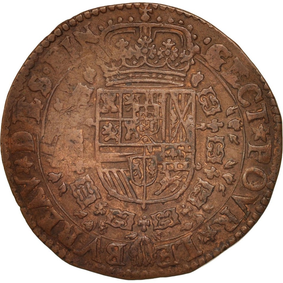 Belgique, Jeton, Spanish Netherlands, Charles II, Bruxelles, Bureau des ...