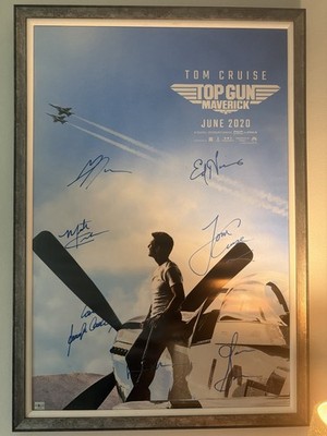 Top Gun: Maverick Original Poster Signed by Tom Cruise & Cast w/ COA | eBay
