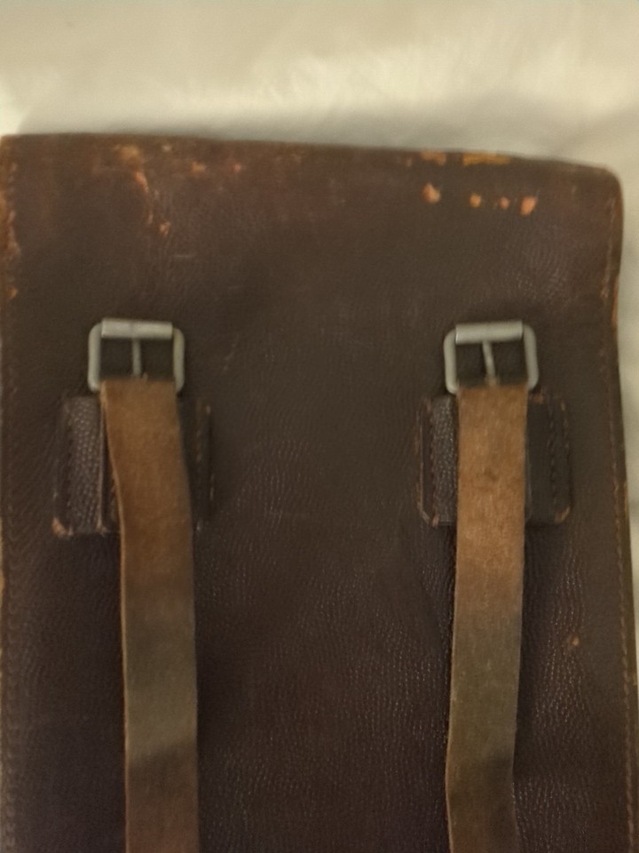Original German WW2 Brown M35 Map Case LLK 1939 German Army | eBay