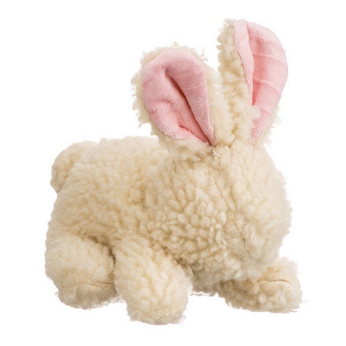 Vermont Style Fleecy Rabbit Shaped Dog Toy 9" Long By Spot | eBay