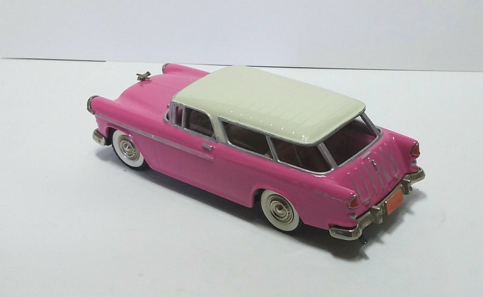 Mint In Box Brooklin 1 of 1 Chevy Nomad Special 1/43 White Metal | eBay UK