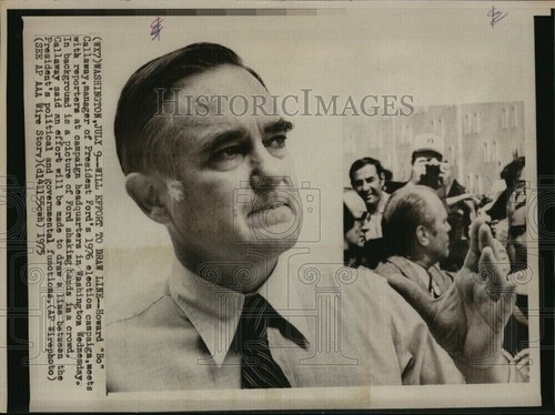 1975 Howard Bo Callaway Manager Pres Ford Election Campaign 11X8 ...