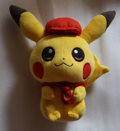 Pikachu Cafe Staff Plush Toy Pokemon Soft Toy | eBay