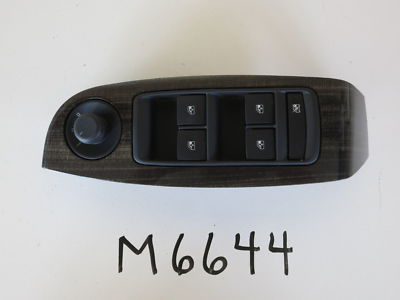 14 15 CHEVY MALIBU "BEZEL TRIM" DRIVERS SIDE LEFT MASTER WINDOW SWITCH ...