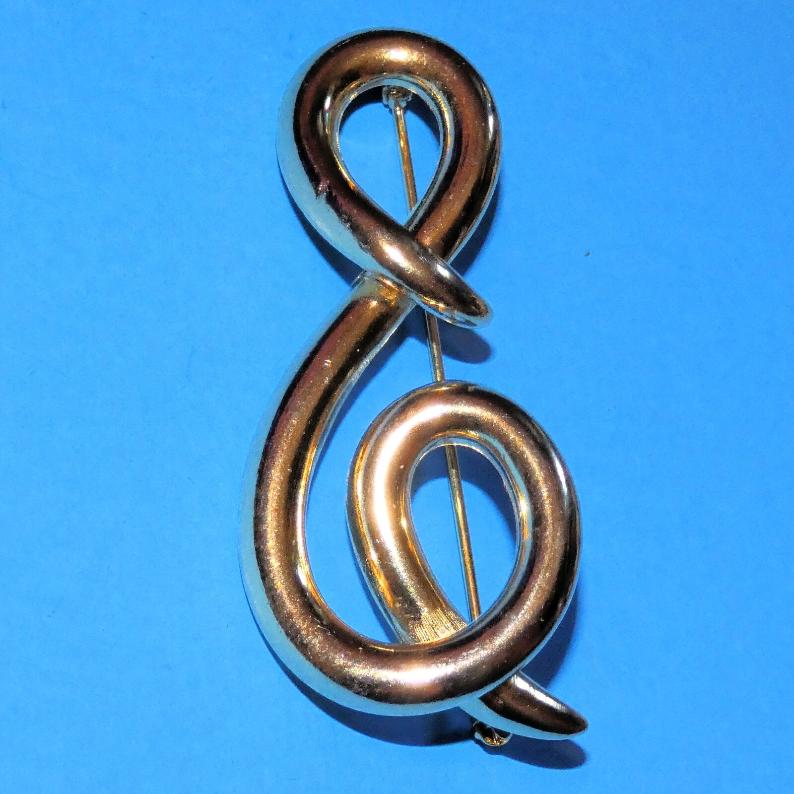 Vintage Treble Clef Music Note Brooch Pin Sheet Music… - Gem