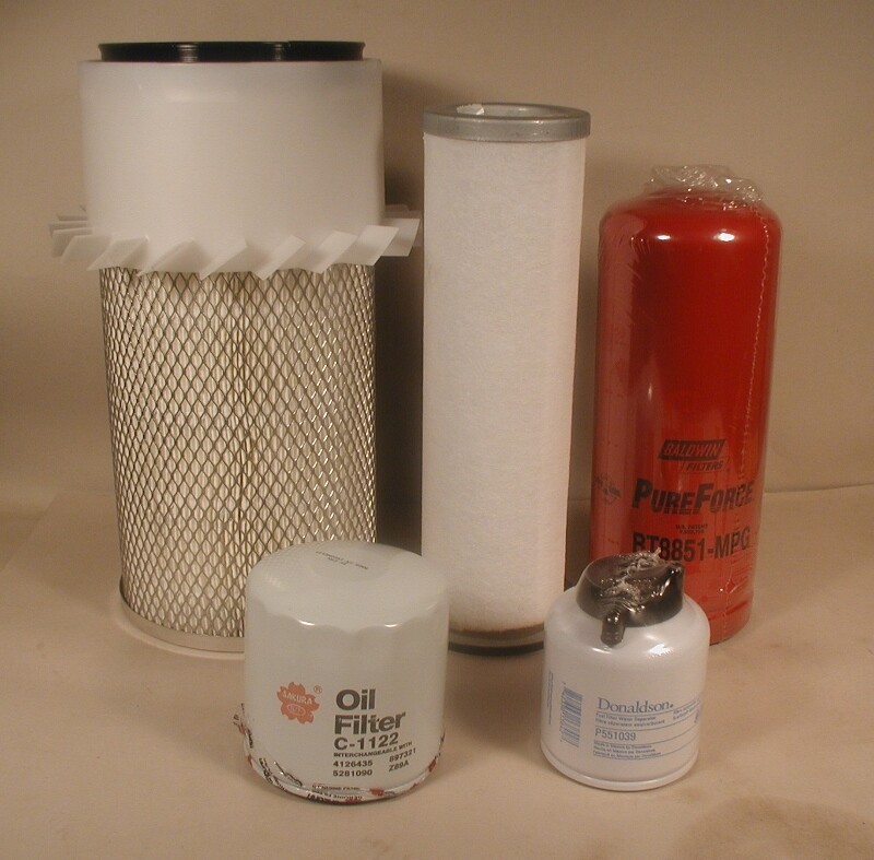 For BOBCAT S220 S250 S300 330 250 T300 A300 High Flow Filter Kit EARLY ...