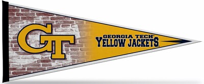 NCAA Georgia Tech 12" x 30" Pennant, NEW | eBay