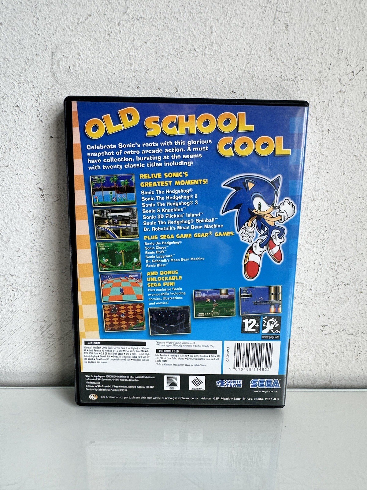 Sonic Mega Collection Plus PC DVD Windows, 2006 - TWENTY classic arcade ...