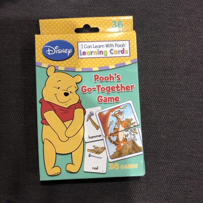 Disney Winnie the Pooh: Pooh's Go-Together Cards Matching Game 36 Cards ...