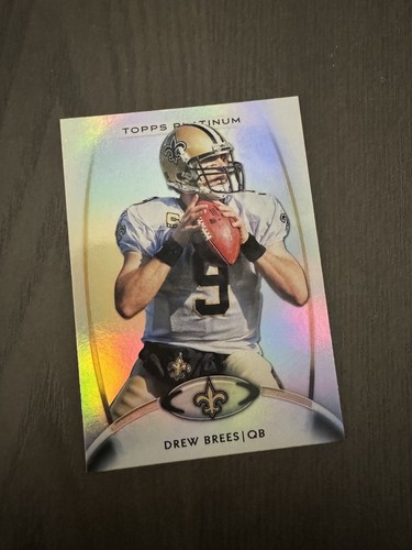 2012 Topps Platinum #100 DREW BREES New Orleans Saints Football Card | eBay