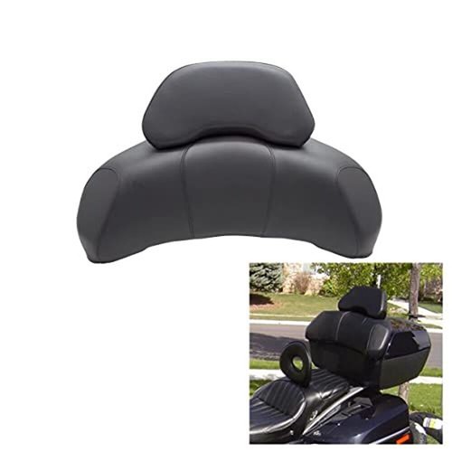Backrest Back Top Case Set Black Synthetic Leather Fits for BMW R1200RT ...
