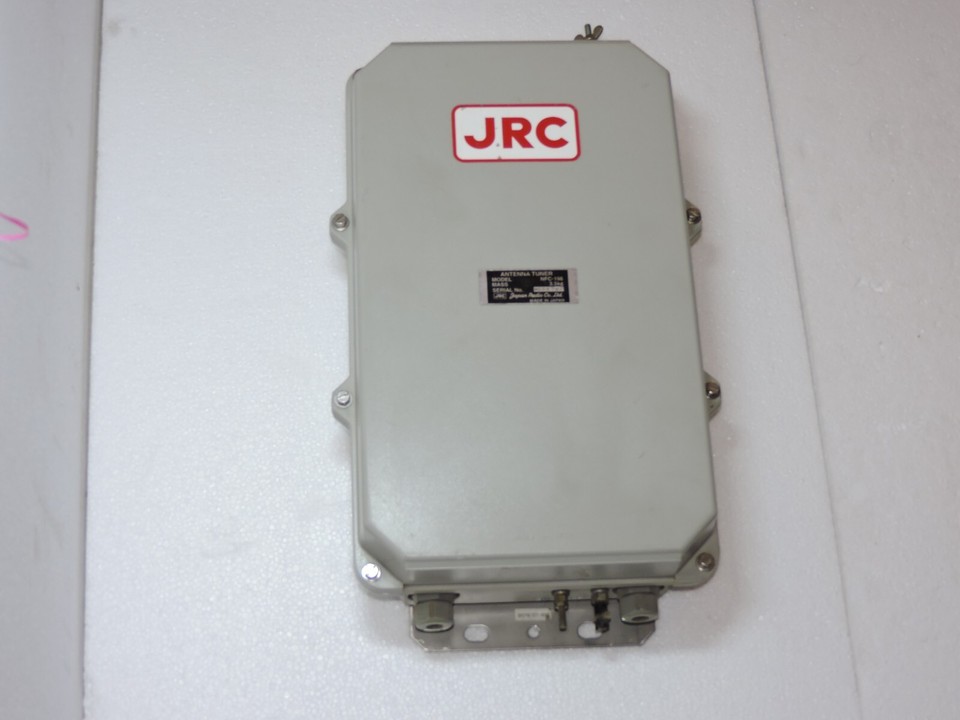 JRC NFC-196 Antenna Tuner Machine Japan Radio Co. LTD Serial No ...