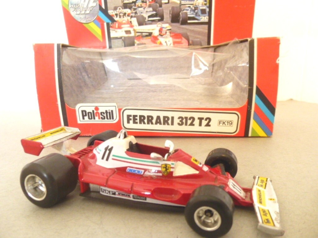 Polistil Ferrari 312 T2 'Agip-Fiat' Formula One Car - Italian Diecast ...