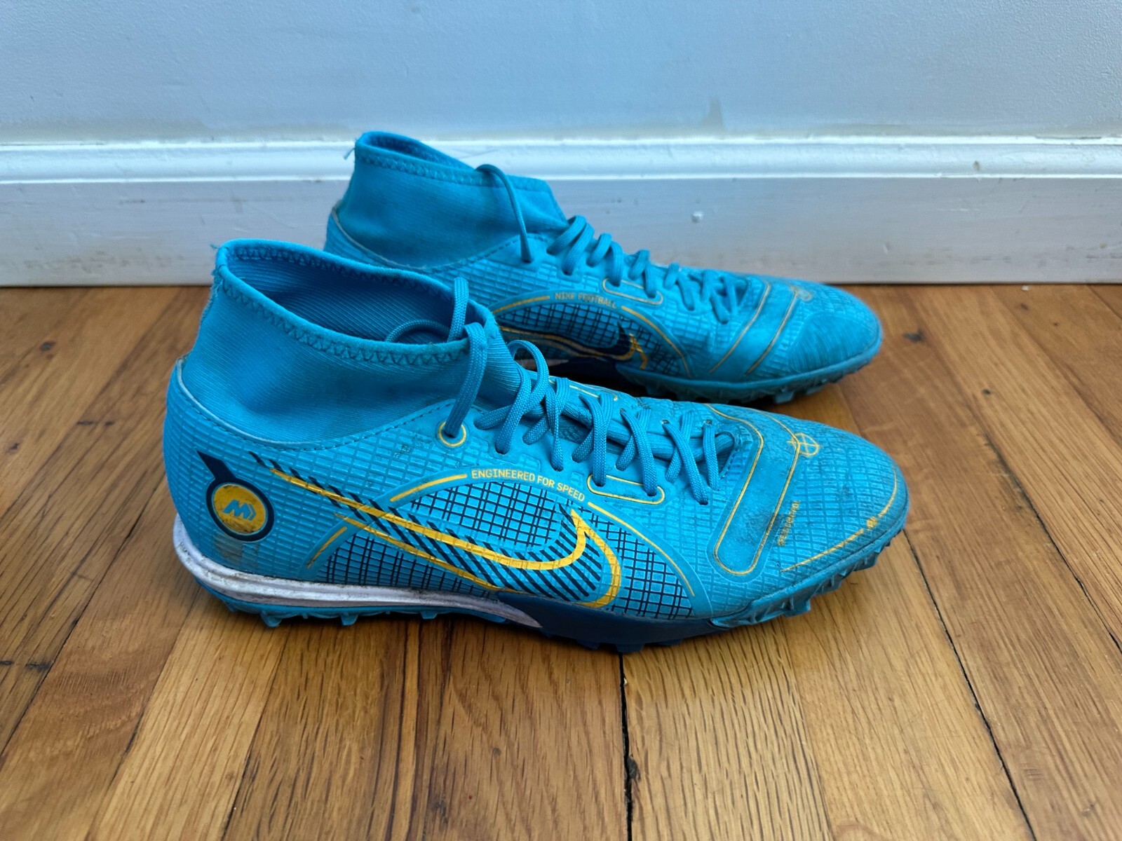 Nike Mercurial Superfly 8 Academy TF Turf Chlorine Bl… - Gem