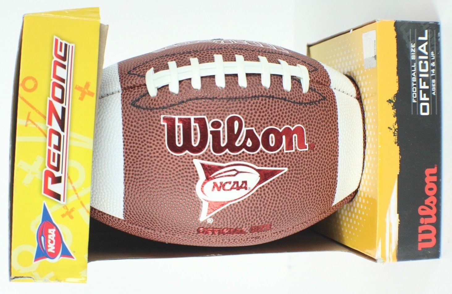 NCAA Wilson Red Zone Football Official Size NEW | eBay