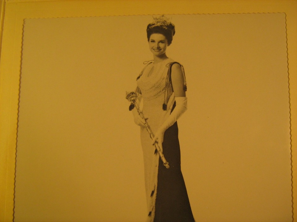 *SIGNED* 1967 Photo MISS AMERICA Jane Jayroe OKLAHOMA Autograph 8"x10 ...