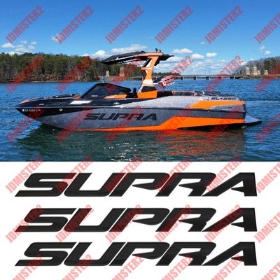 SUPRA Boat Yacht Decals Supra Boat Vinyl Stickers Marine Decal - Any ...