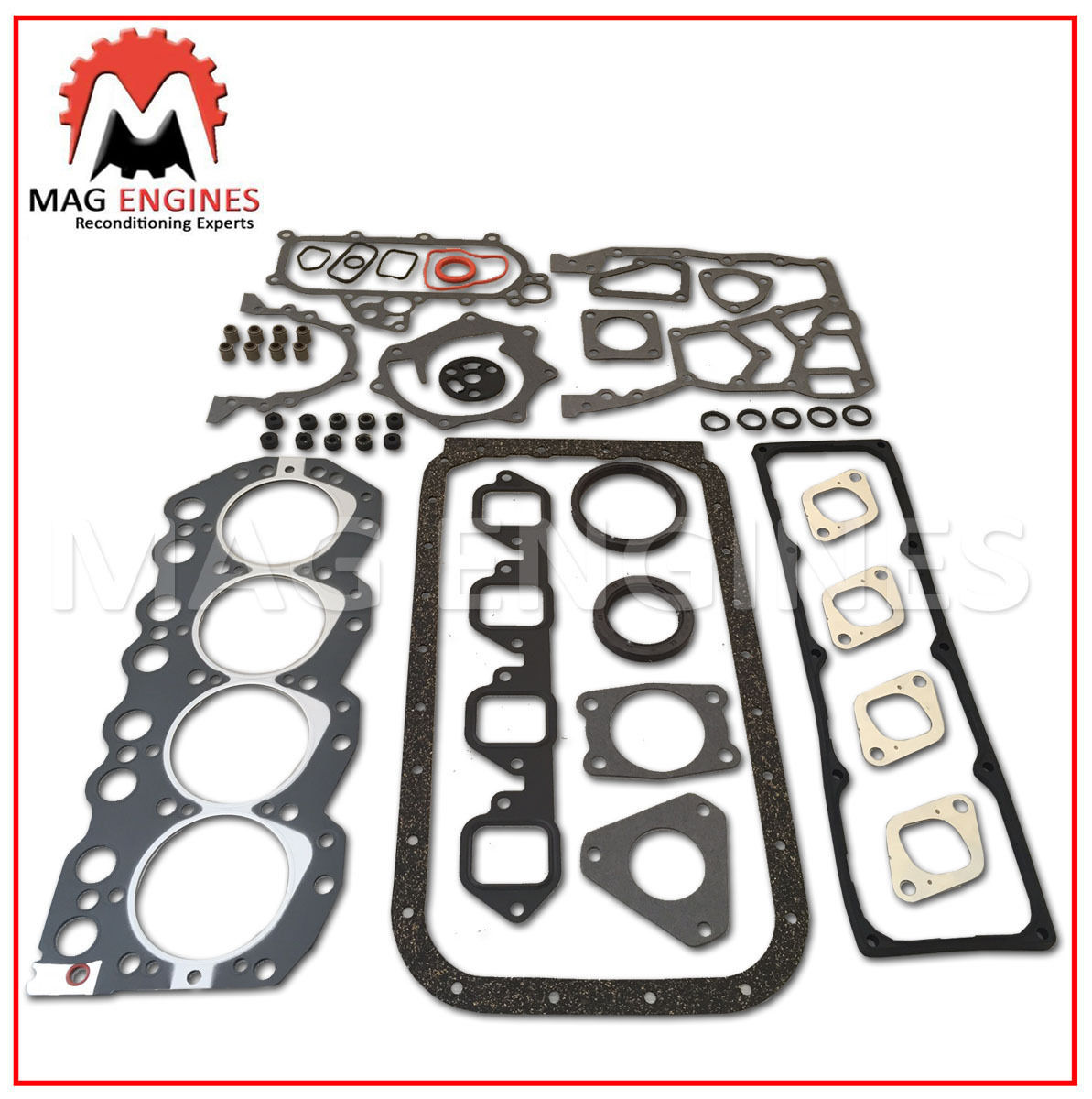 10101-43G27 FULL GASKET KIT NISSAN TD27 TD27-T FOR TERRANO CABSTAR 2.7 ...