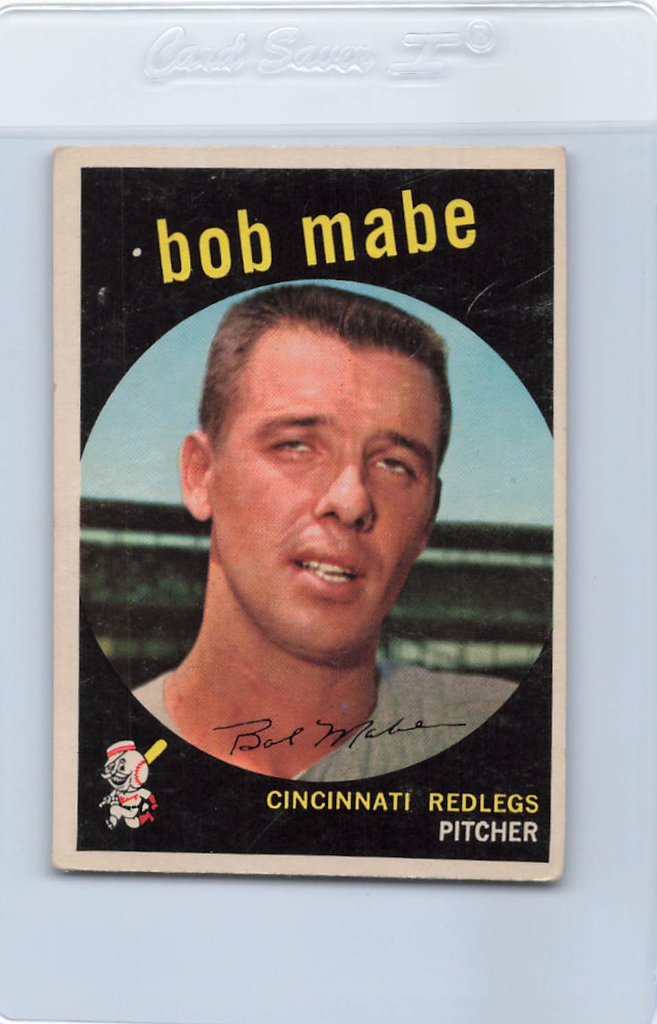 1959 Topps #356 Bob Mabe Redlegs EX *7123 | eBay