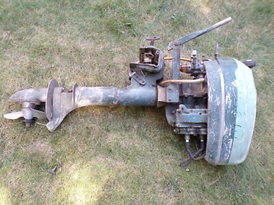 Vintage / Antique Elgin Sears Outboard Boat Motor Parts or Repair | eBay