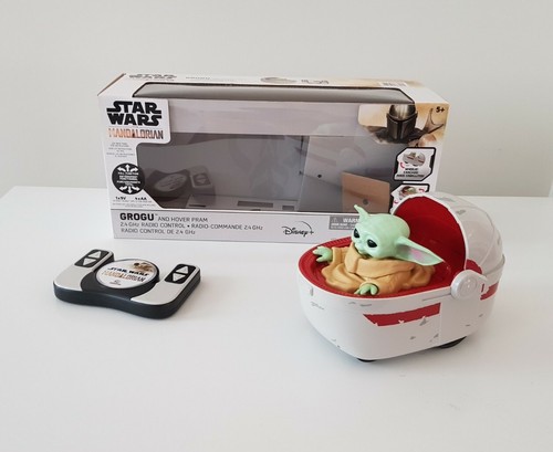 Disney Star Wars Mandalorian Grogu Hover Pram (2.4ghz Radio Remote ...