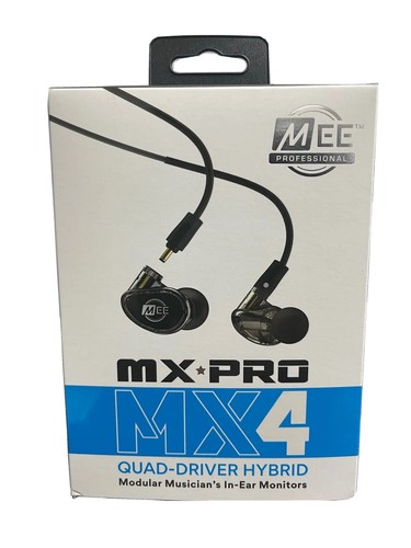 Mee Audio MX4 Pro Hybrid Quad Driver Universal In Ear Monitor Noise Isolating | eBay